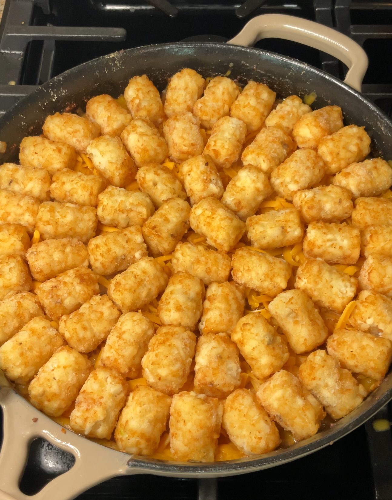 Sloppy Joe Tater Tot Casserole - What's Mom Cookin'