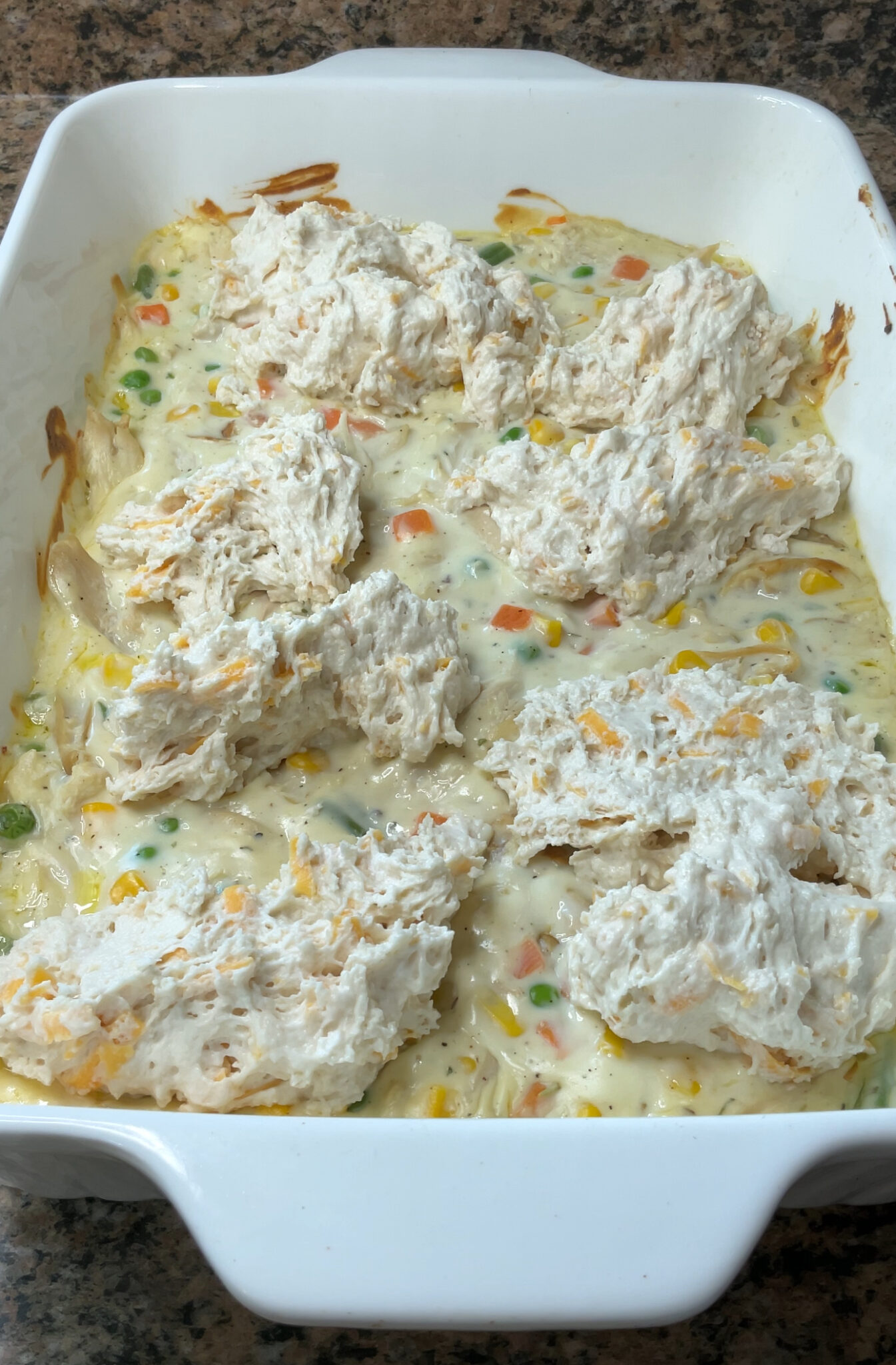 Cheddar Bay Chicken Pot Pie - What's Mom Cookin'