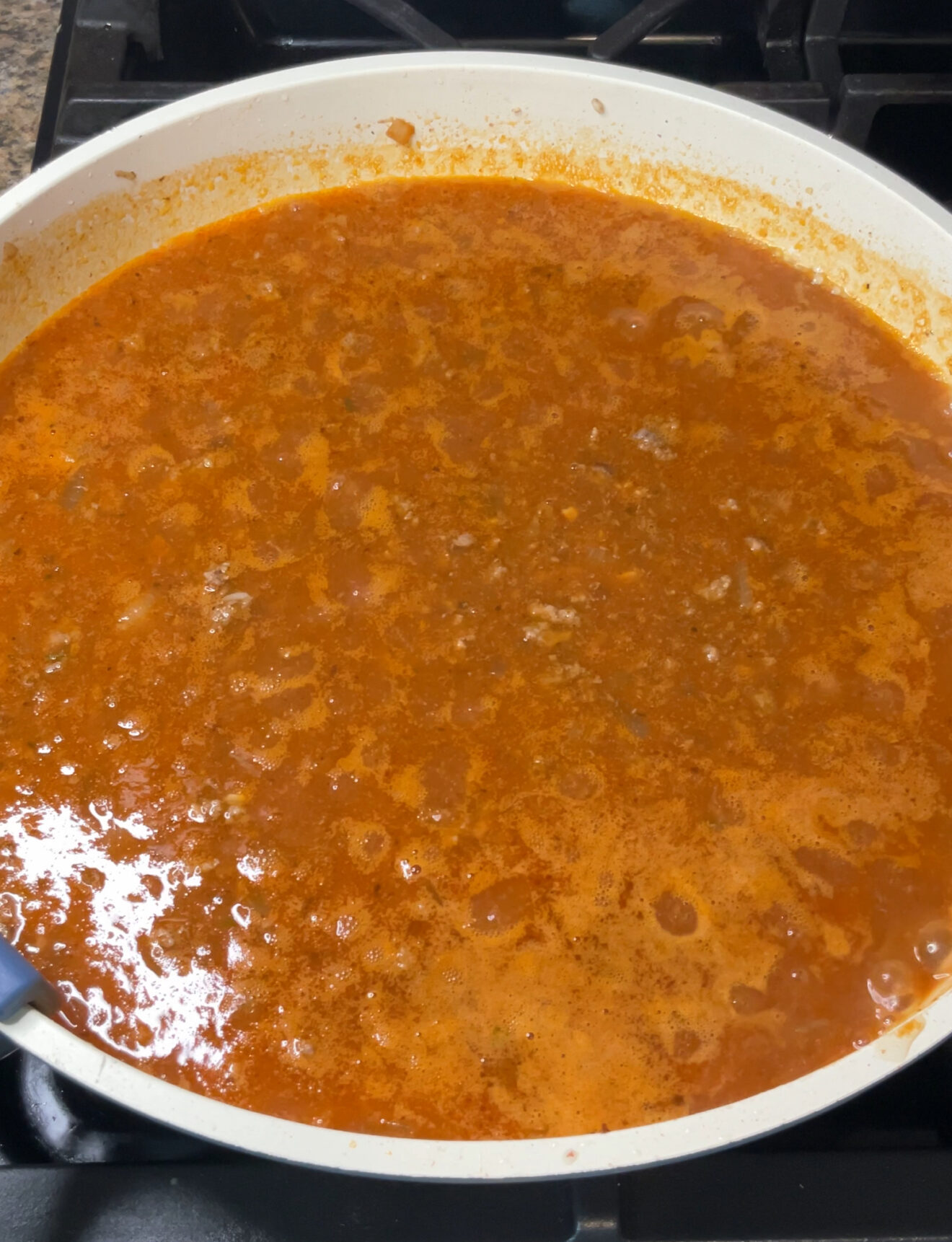 One Pot Bacon Cheeseburger Rice - What's Mom Cookin'