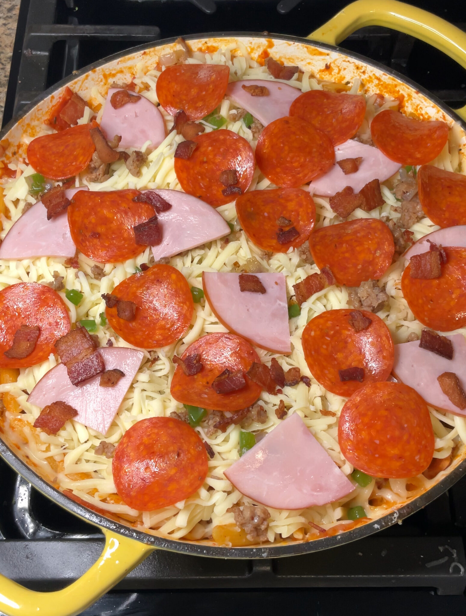Pizza Pasta Bake - What's Mom Cookin'